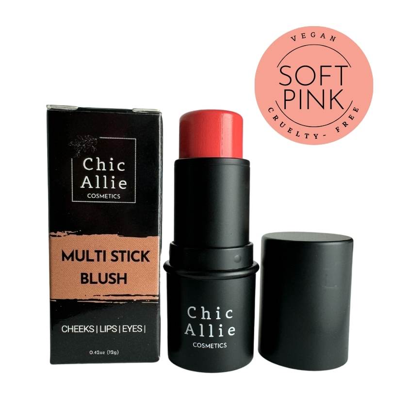 Blush Stick | Multi-Use, Vegan, Creamy, Natural Looking – Chic Allie